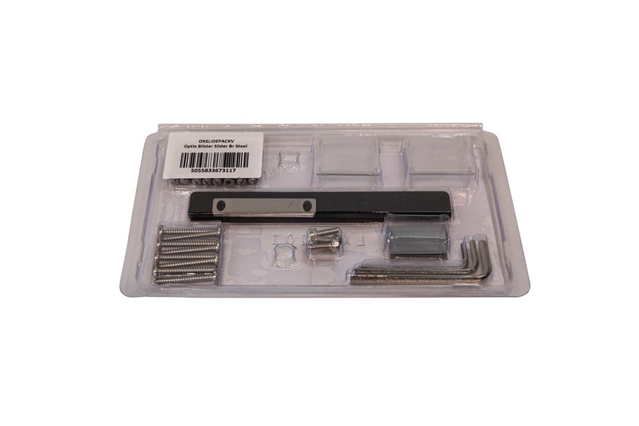 Optix Blister Slider Br Steel