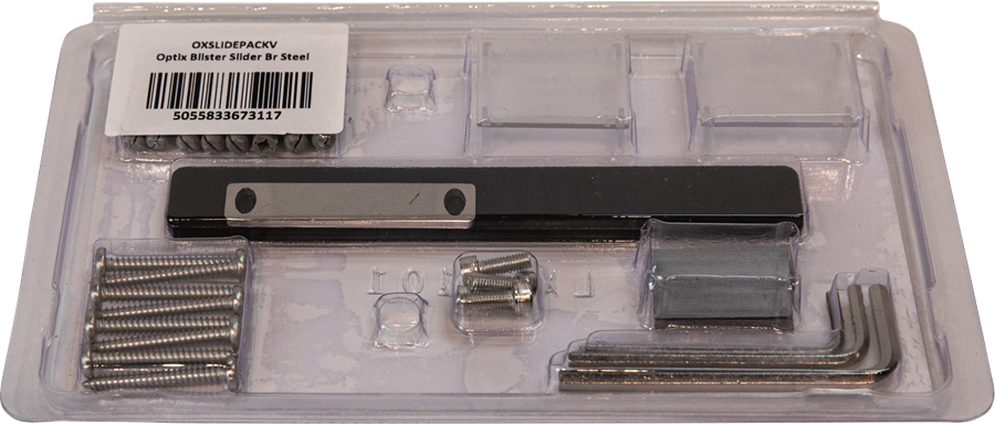 Optix Blister Slider Br Steel