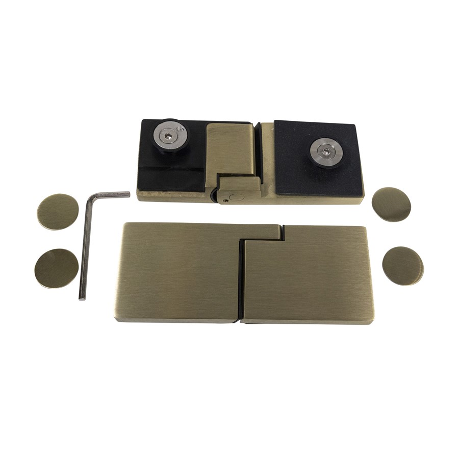 Optix Pivot Inline Hinge x2 Br Brass Part A3