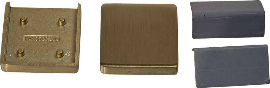 Optix Slider Cover Caps Br Brass