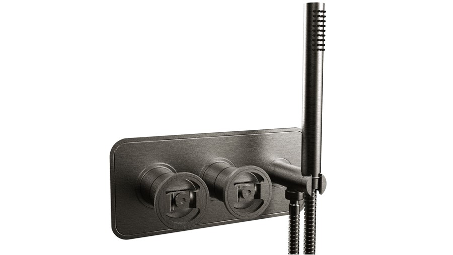 UNION 2 Outlet 2 Handle Concealed Thermostatic Shower Valve & Handset