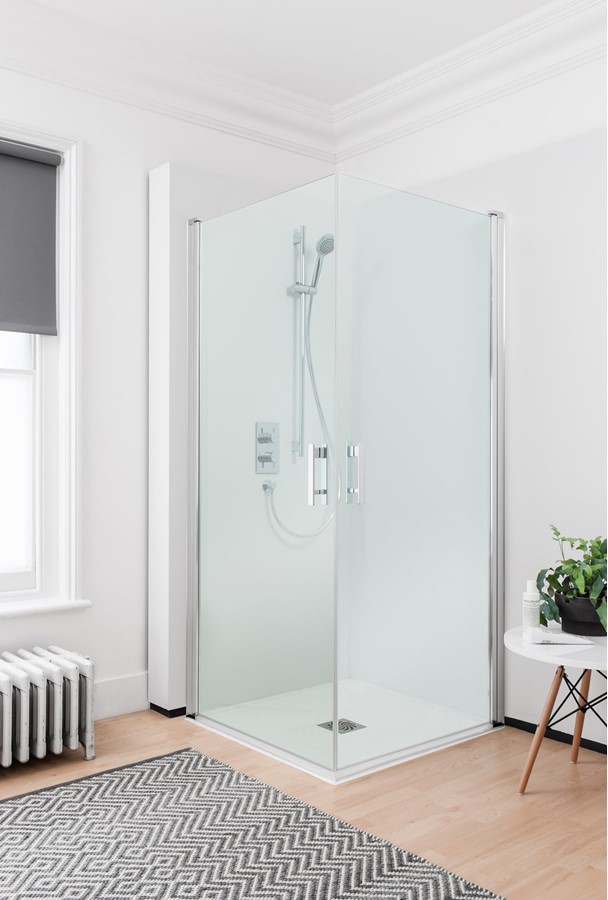 Click Easy Access Double Hinged Door Shower Enclosure