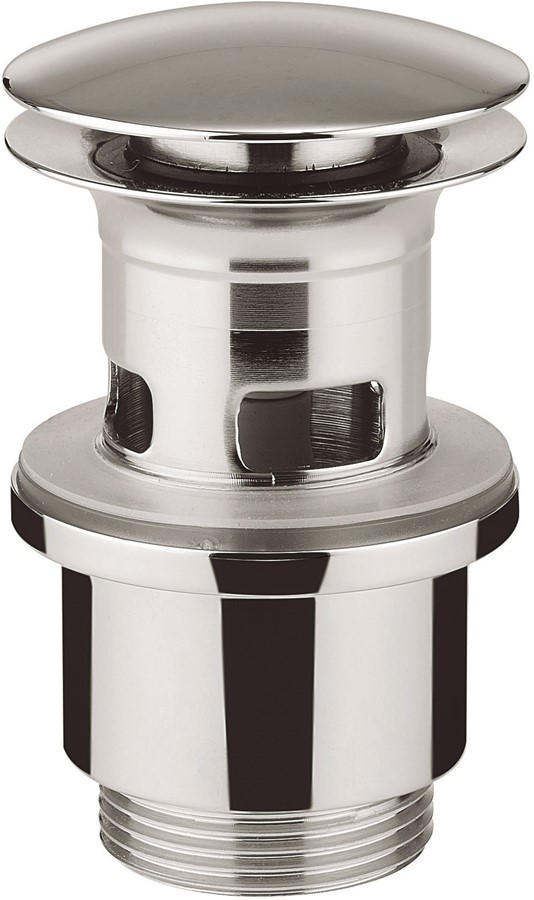 Odour-free basin click clack waste (slotted)