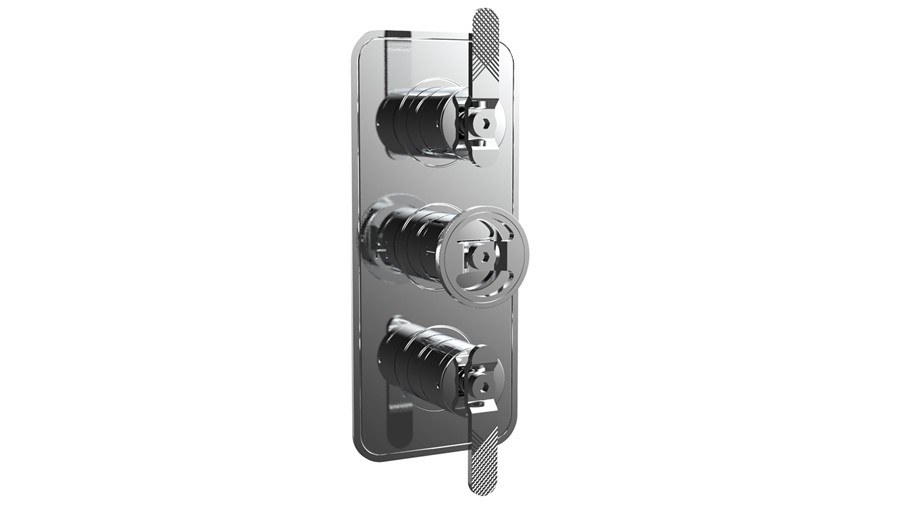UNION Thermostatic Shower Valve with 3 Way Diverter Lever Control